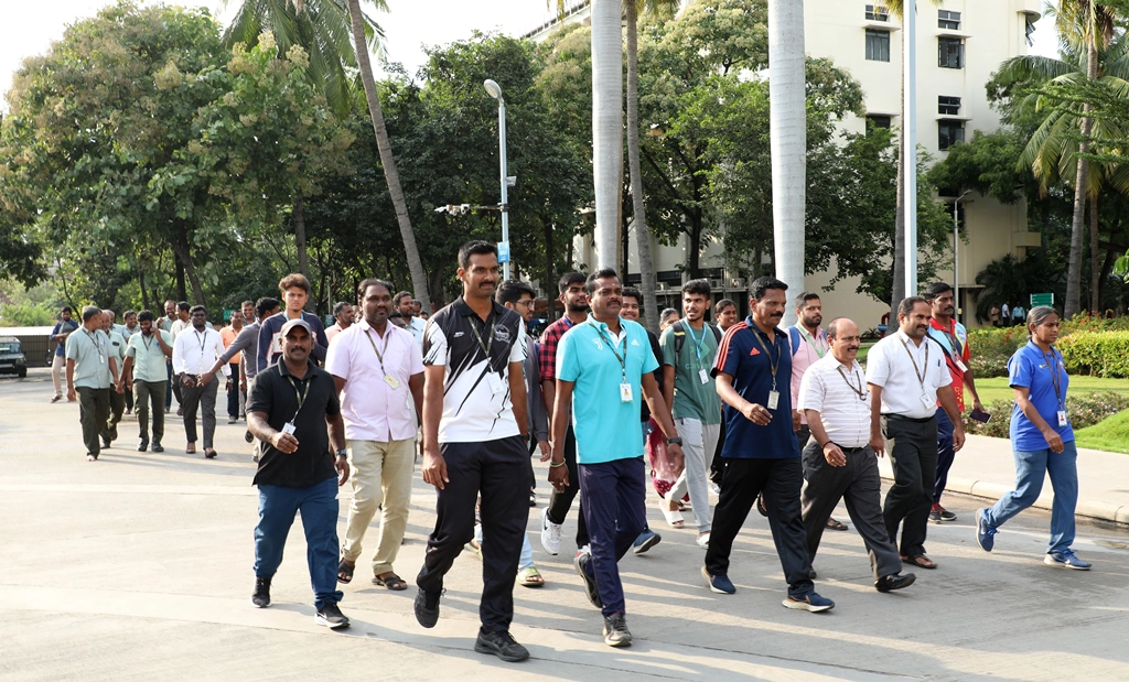 FIT INDIA WEEK WALKING RALLY - SPORTS -DAY 3 - Vellore Institute of ...